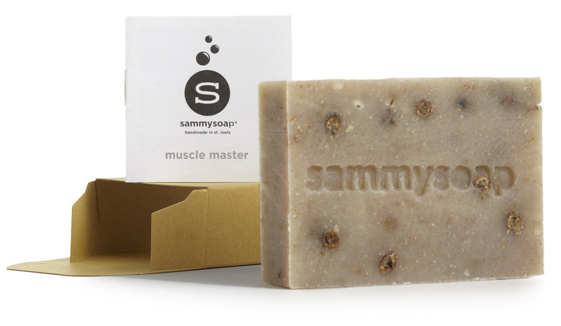 sammysoap Muscle Master 100% All Natural Soap for Face & Body